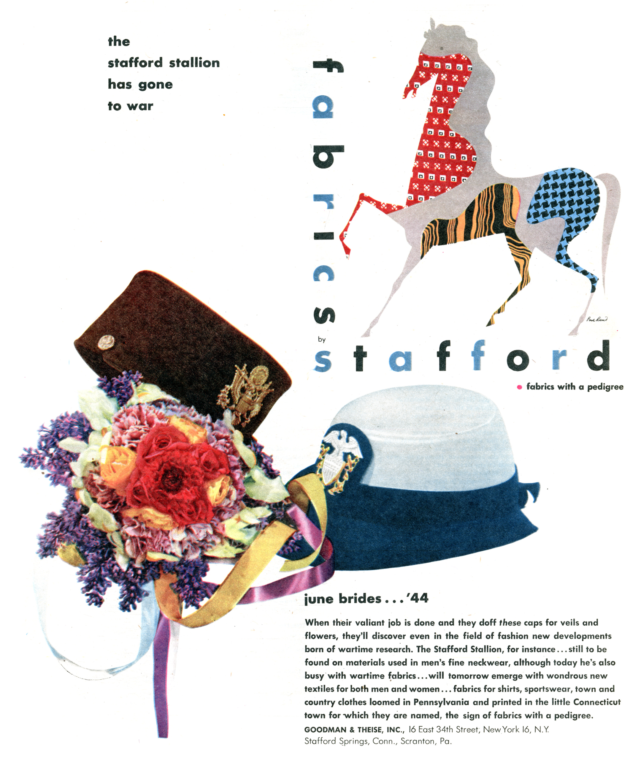 Stafford Fabrics | Paul Rand: Modernist Master 1914-1996